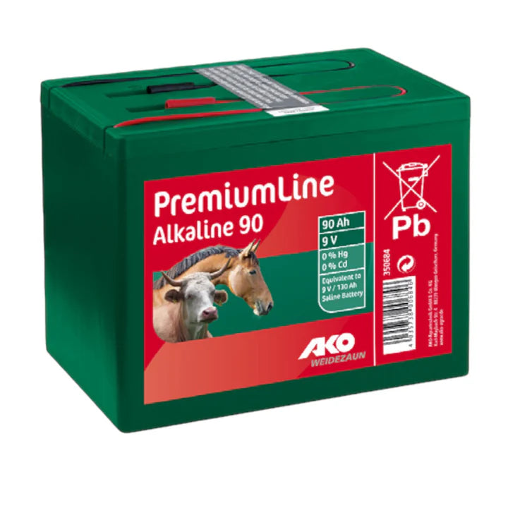 AKO Alkaline 9 Volt 90 Ah Battery – Cattleproducts